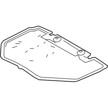 53341-07020 Genuine Toyota Insulator, Hood