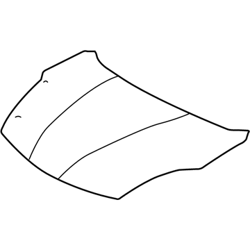 Toyota Sienna Hood - Guaranteed Genuine Toyota Parts