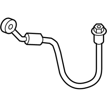 90947-02J08 Genuine Toyota Hose, Flexible