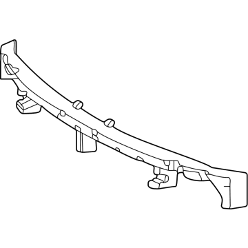 52611-08090 Genuine Toyota ABSORBER, Fr Bumper