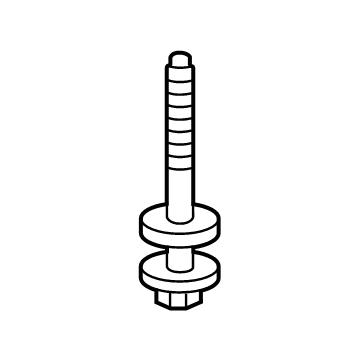 90119-A0248 Genuine Toyota Bolt, w/Washer