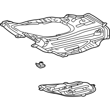 Toyota Highlander Engine Cover - Guaranteed Genuine Toyota Parts