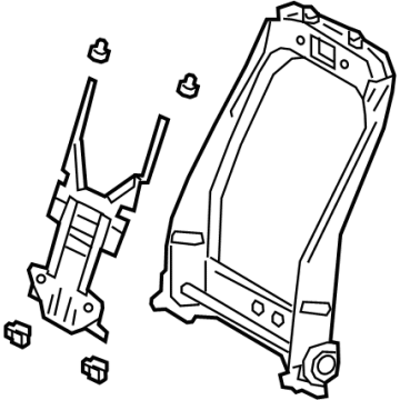 Front Seat & Seat Track - 2022 Toyota Corolla Cross