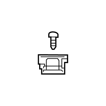 81194-F4010 Genuine Toyota RETAINER, HEADLAMP Protector