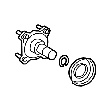 41309-47020 Genuine Toyota Shaft Sub-Assembly Diff