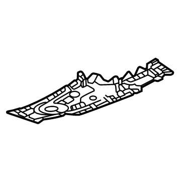 58204-0E040 Genuine Toyota Reinforce Sub-Assembly