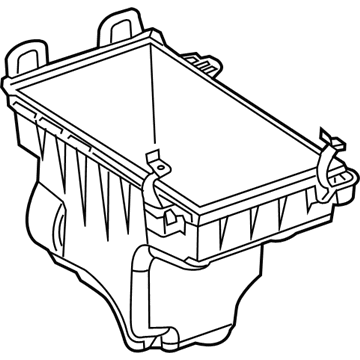 17701-0T210 Genuine Toyota Case Sub-Assembly, Air C