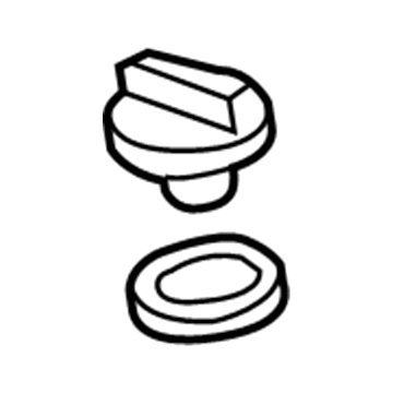 12180-0P021 Genuine Toyota Cap Assembly, Oil Filler