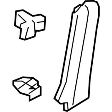 Rear Door Panel & Glass - 2022 Toyota Tacoma