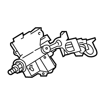 77030-07010 Genuine Toyota Lock Assembly, Fuel Lid