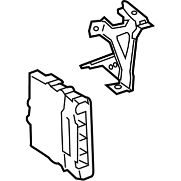 89981-0E160 Genuine Toyota Computer, Hybrid VEH