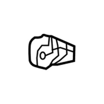 52156-0D040 Genuine Toyota Support, Rear Bumper Side