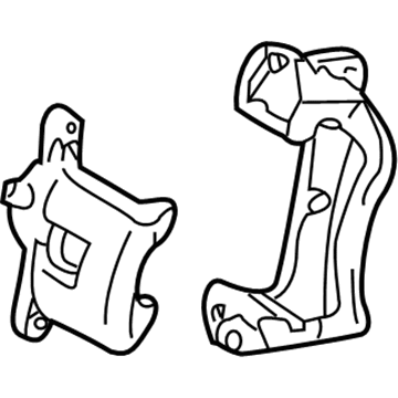 47850-60110 Genuine Toyota Cylinder Assembly, Rear Di
