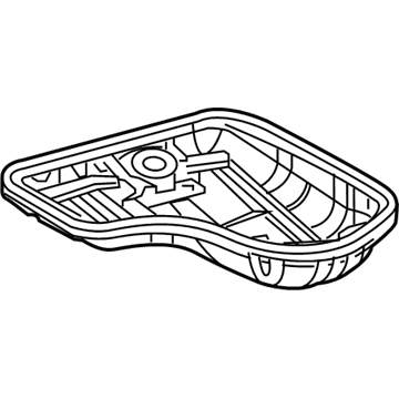 12102-F2010 Genuine Toyota Pan Sub-Assembly, Oil, N