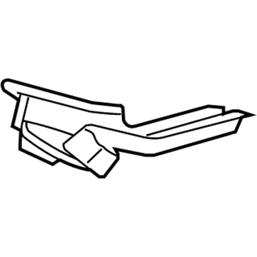57108-0D050 Genuine Toyota Bracket Sub-Assembly, Front