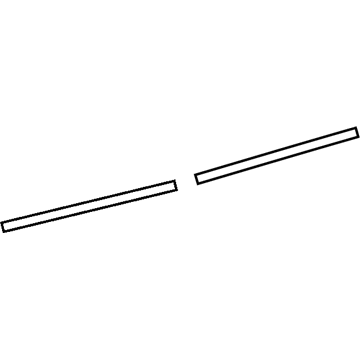 76875-02050 Genuine Toyota Protector, Rr SPOILE