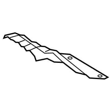 55224-12070 Genuine Toyota INSULATOR, Dash Pane