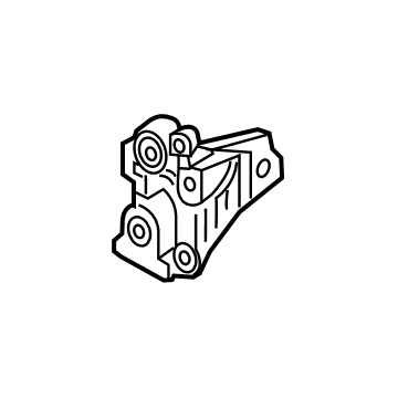 12321-25030 Genuine Toyota Bracket, Engine MOUN