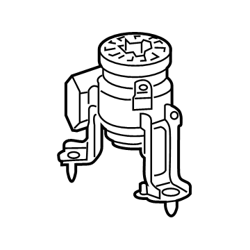 12361-F0090 Genuine Toyota INSULATOR, Engine Mo