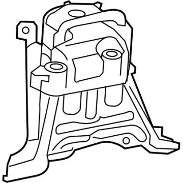 12305-F2080 Genuine Toyota INSULATOR SUB-ASSY