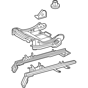 79102-0E180 Genuine Toyota Frame Sub-Assembly, NO.1