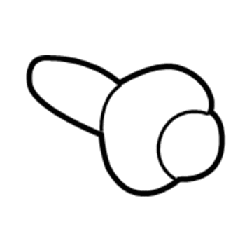 75392-33020 Genuine Toyota Retainer, Outside Moulding