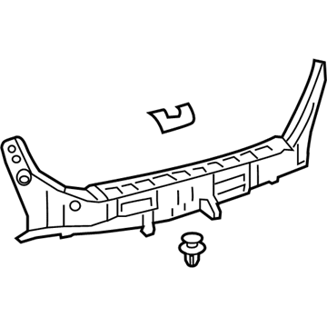 58387-07020-C0 Genuine Toyota Plate, Rr Floor FINI