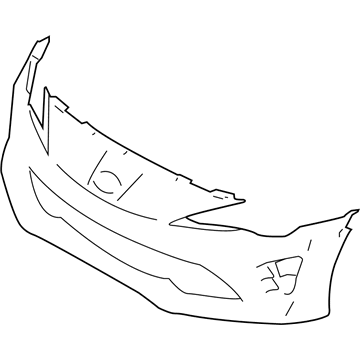 SU003-06828 Genuine Toyota Bumper PUNCHING FUS