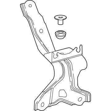44590-06360 Genuine Toyota Bracket Assembly, Brake