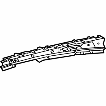 61077-48010 Genuine Toyota Rail Sub-Assembly, NO.1