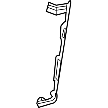 75565-35010 Genuine Toyota Protector, Roof Side GARNISH