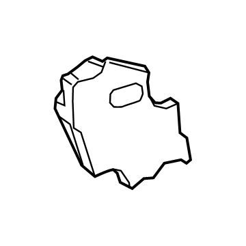 12362-F0011 Genuine Toyota INSULATOR, Engine Mo