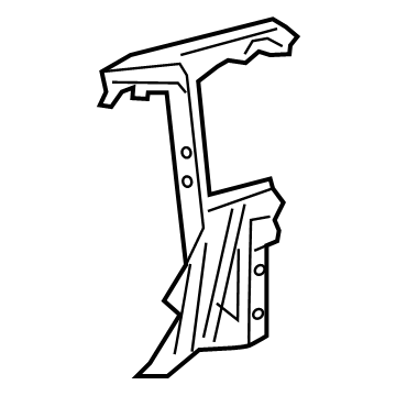 61711-0R050 Genuine Toyota Panel, Roof Side, Ou