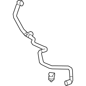 16573-WAA01 Genuine Toyota Hose, Radiator