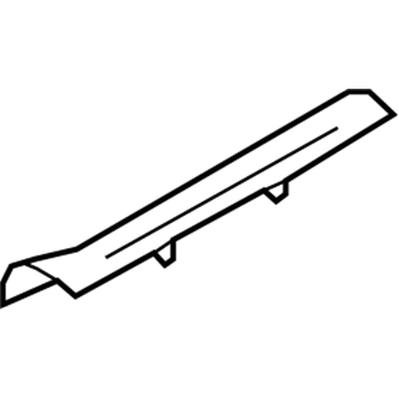 67914-WB002 Genuine Toyota Plate, Door SCUFF, L