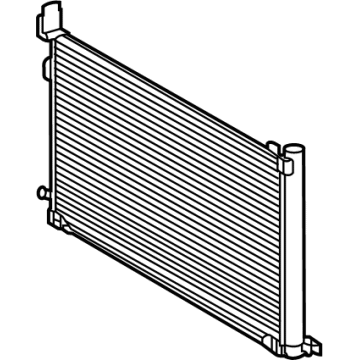 884A0-08010 Genuine Toyota CONDENSER Assembly, Supp