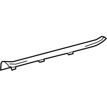 67914-0R070-C0 Genuine Toyota Plate, Door SCUFF, L
