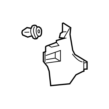 62111-0R060-C0 Genuine Toyota Board COWL Side Tri