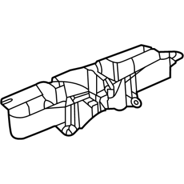 64993-08010 Genuine Toyota Box, Deck Floor, Rr