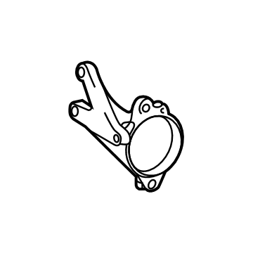 43457-0E020 Genuine Toyota Bracket, Drive Shaft