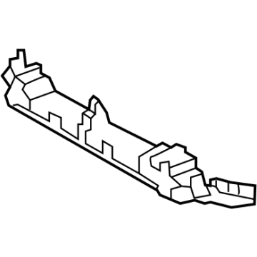 52614-42140 Genuine Toyota ABSORBER, Fr Bumper