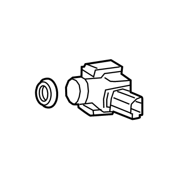 89341-58070-C4 Genuine Toyota SENSOR, ULTRASONIC