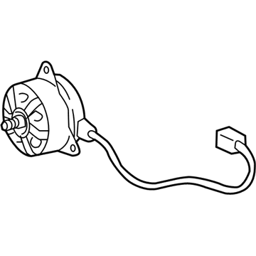 16363-0T210 Genuine Toyota Motor, Cooling Fan