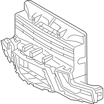 53207-WAA01 Genuine Toyota Duct Sub-Assembly, Cool