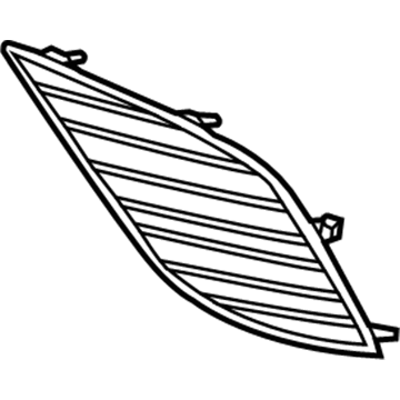 81481-06240 Genuine Toyota Cover, Fog Lamp, RH