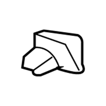 76865-0D030 Genuine Toyota Retainer, Rear Spoiler