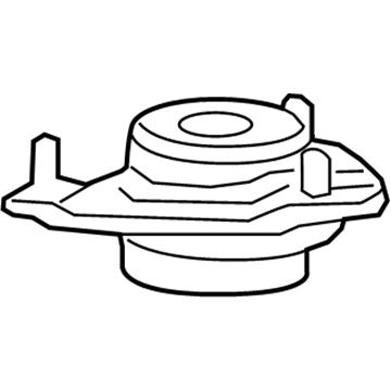 48609-06390 Genuine Toyota Support Sub-Assembly, Front