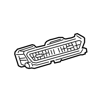 55670-42190 Genuine Toyota Register Assembly, INSTR