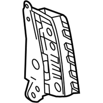55140-F4010 Genuine Toyota Plate Assembly, Fender A