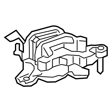 12305-0P030 Genuine Toyota INSULATOR Sub-Assembly